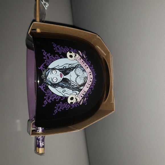 Disney | Dining | Corpse Bride Noodle Ramen Bowl Ceramic W Chopsticks ...
